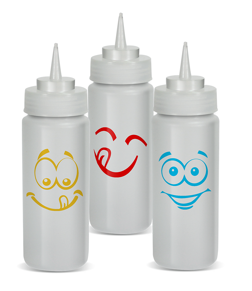 SALSERO PEQUEÑO CARITAS 500 ML - Tuttihogar